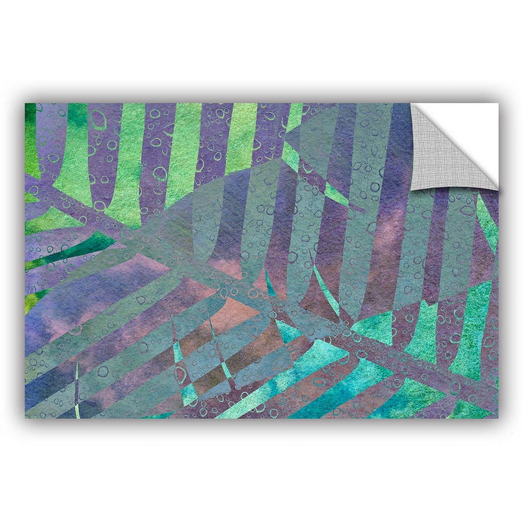 ArtAppealz Cora Niele "Leaf Shades III" Removable Wall Art - Walmart.com