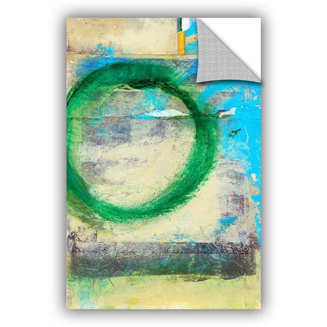 ArtAppealz Elena Ray "Green Circle" Removable Wall Art - Walmart ...