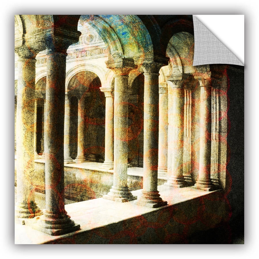 ArtAppealz Elena Ray "Roman Architecture" Removable Wall Art - Walmart.com