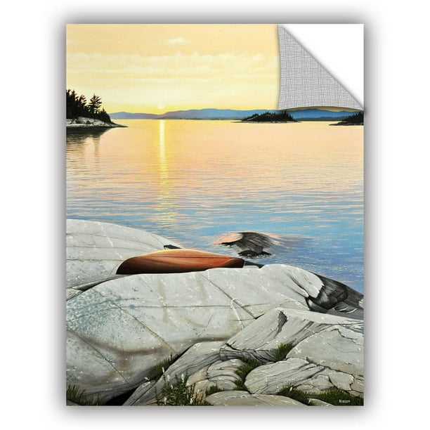 ArtAppealz Ken Kirsch "A Quiet Time" Removable Wall Art - Walmart.com