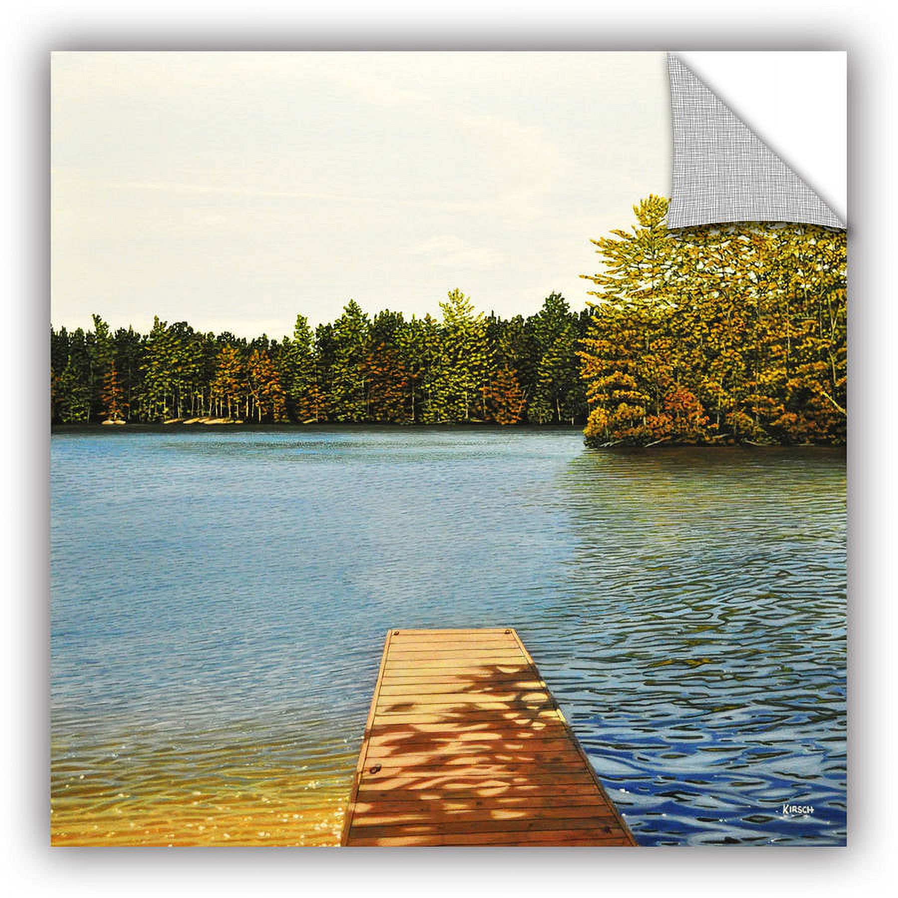 ArtAppealz Ken Kirsch "Off the Dock" Removable Wall Art - Walmart.com