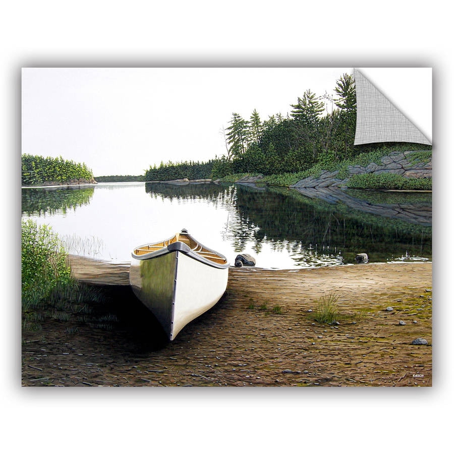 ArtAppealz Ken Kirsch "Silent Retreat 1" Removable Wall Art - Walmart.com