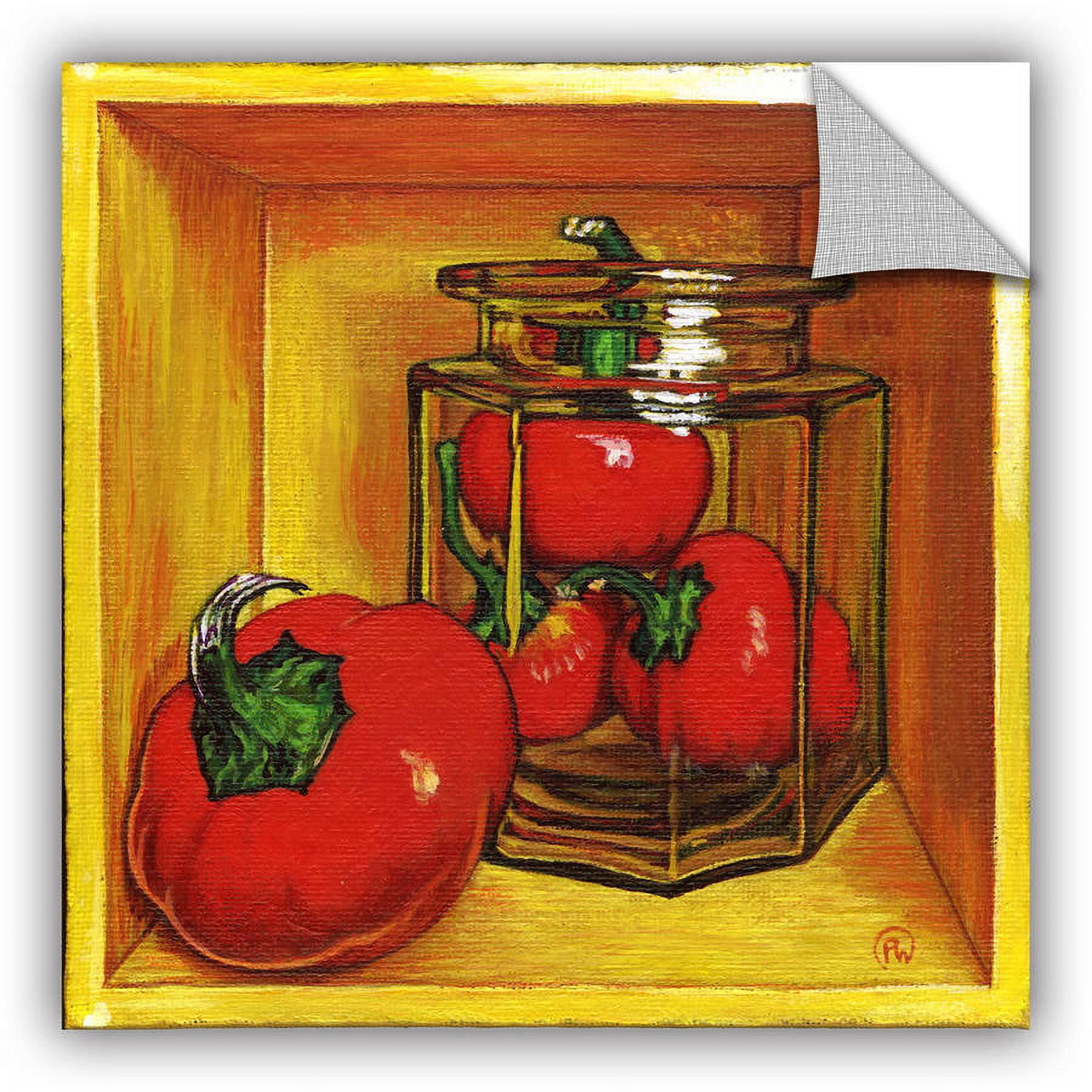 ArtAppealz Paige Wallis "Cherry" Removable Wall Art - Walmart.com