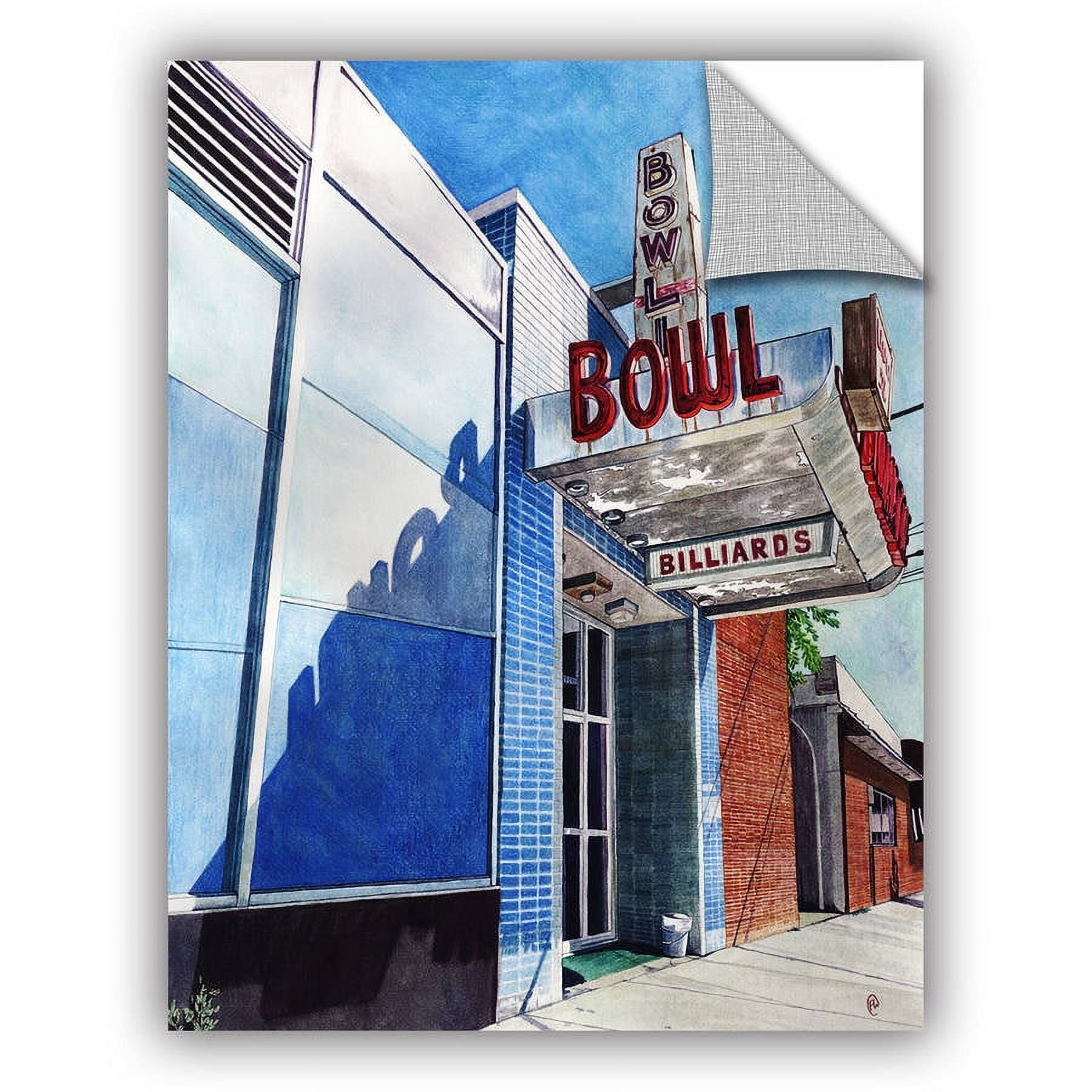 ArtAppealz Paige Wallis "Open Lanes" Removable Wall Art - Walmart.com