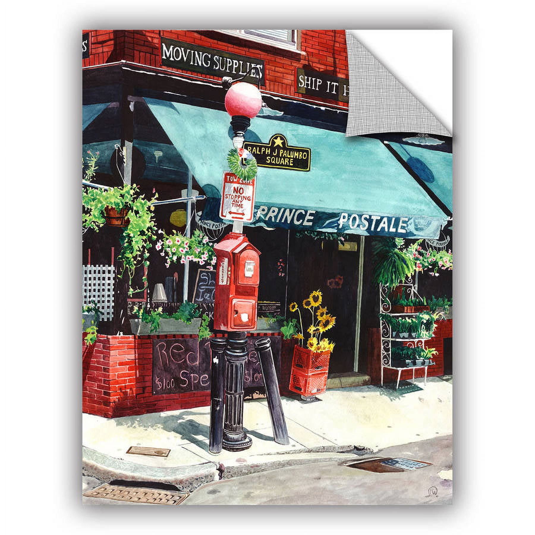 ArtAppealz Paige Wallis "Prince Postale" Removable Wall Art - Walmart.com