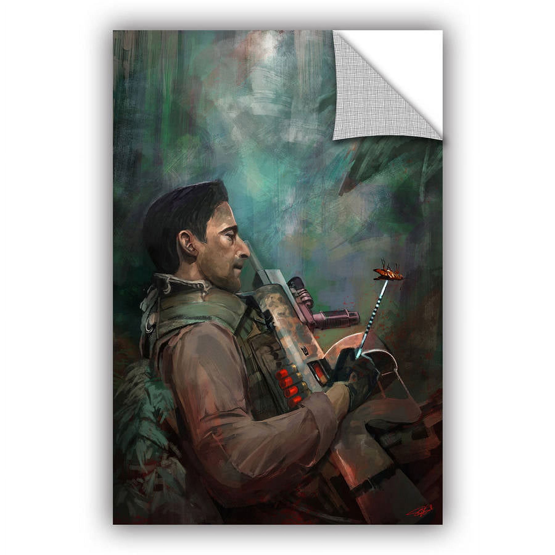 ArtAppealz Steve Goad "The Hunting of Man" Removable Wall Art - Walmart.com
