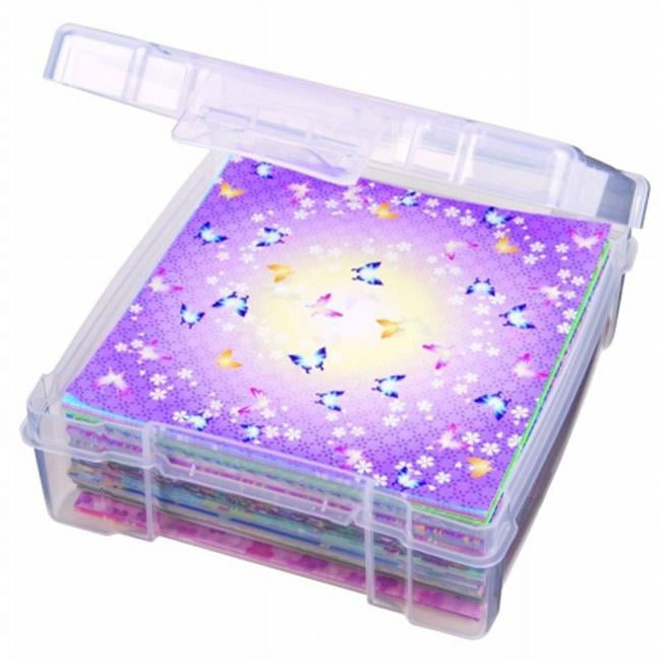 ArtBin, 6in x 6in Box, Clear, Arts and Crafts Storage Case, 1 Piece ...
