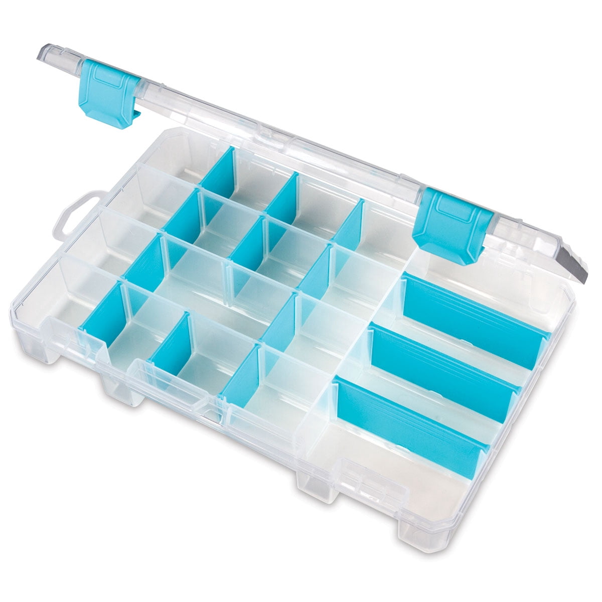 ArtBin, Anti Tarnish Box, 5 Fixed Compartments, Large Side Compartment ...
