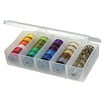 Dritz Bobbin Storage Box - Holds 32 Machine Bobbins - Plastic - Clear ...