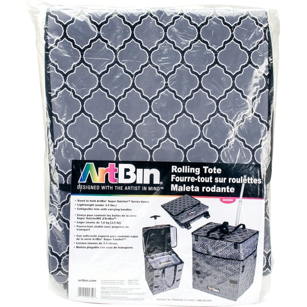 ArtBin, Rolling Tote, Collapsible, Retractable Handle, Holds Super ...