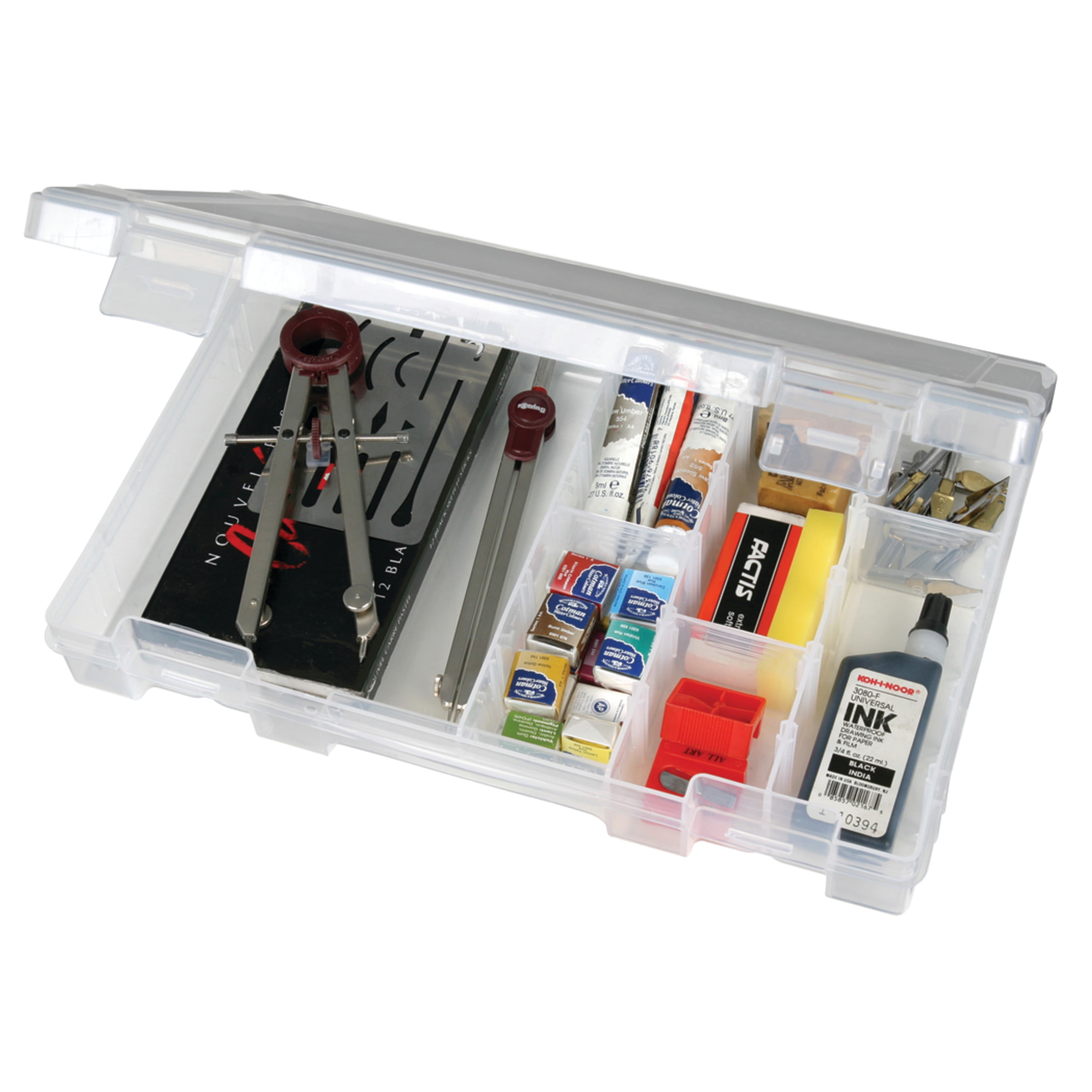 ArtBin Solutions Box, Medium, Split Compartment, 11" x 7" - Walmart.com