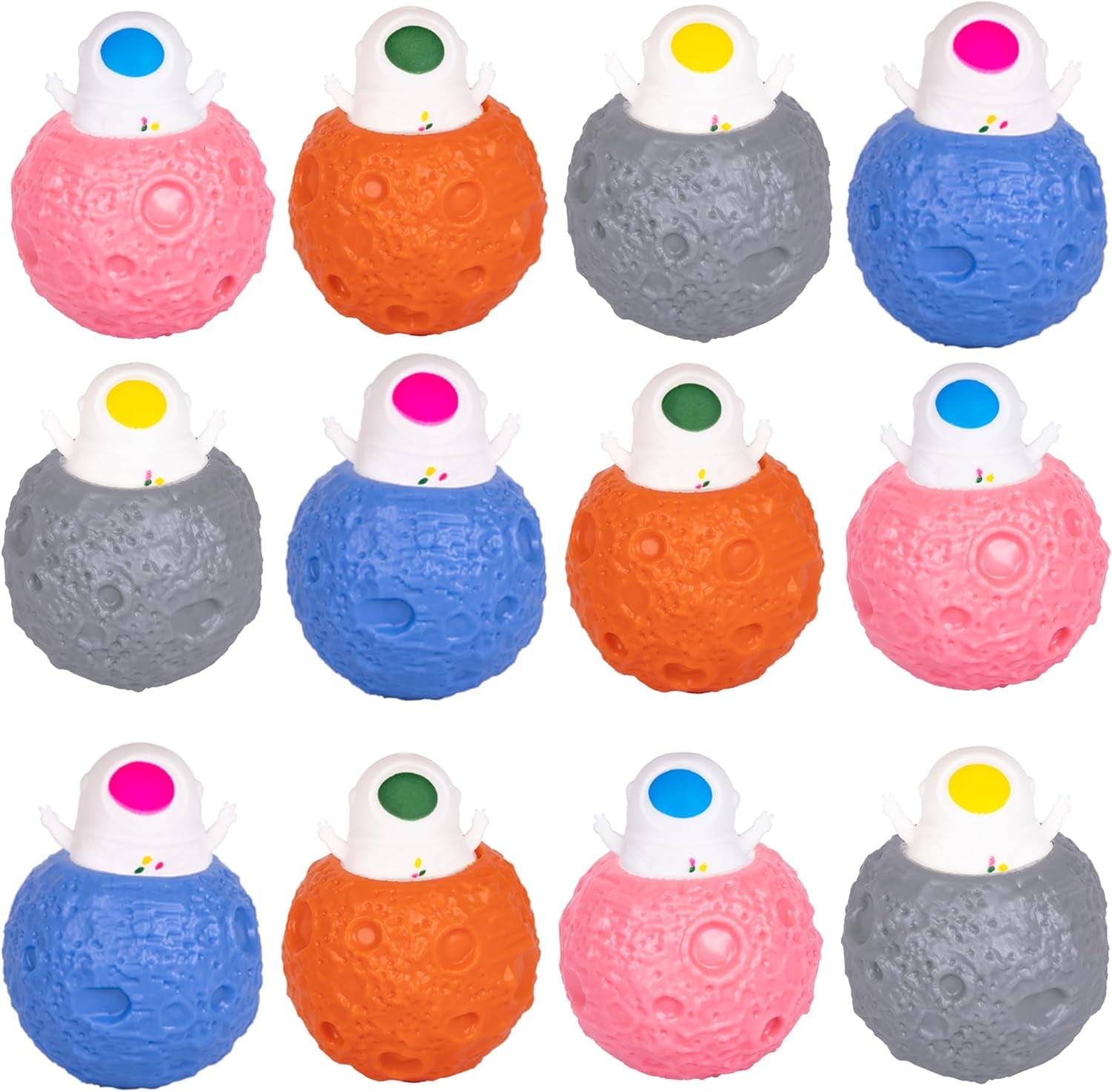 ArtCreativity Astronaut Squishy Toys Anti Stress Toys 12 Pack - Walmart.com