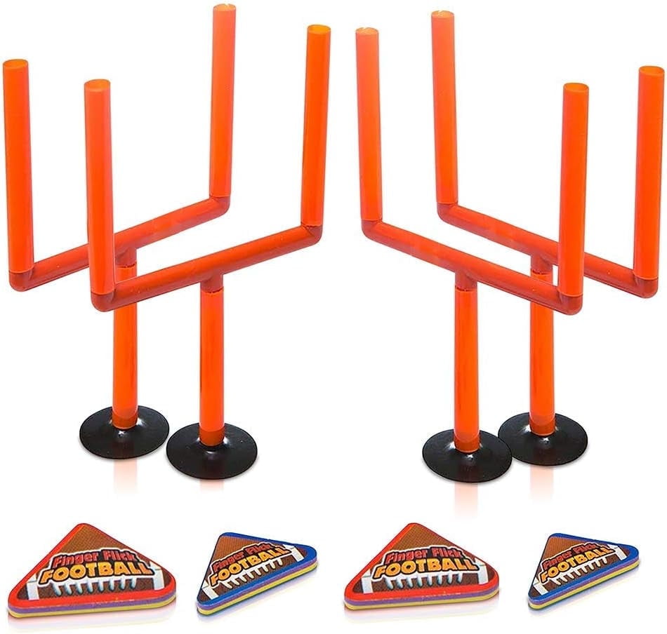 ArtCreativity Finger Flick Football Game Set - Mini Indoor Football ...