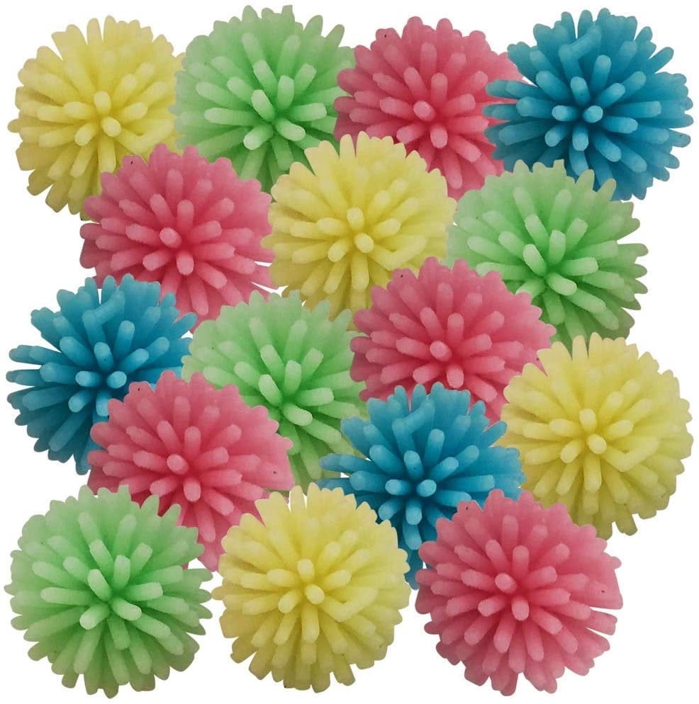 ArtCreativity Glow-in-The-Dark Spiky Hedge Sensory Balls – 144 pack ...