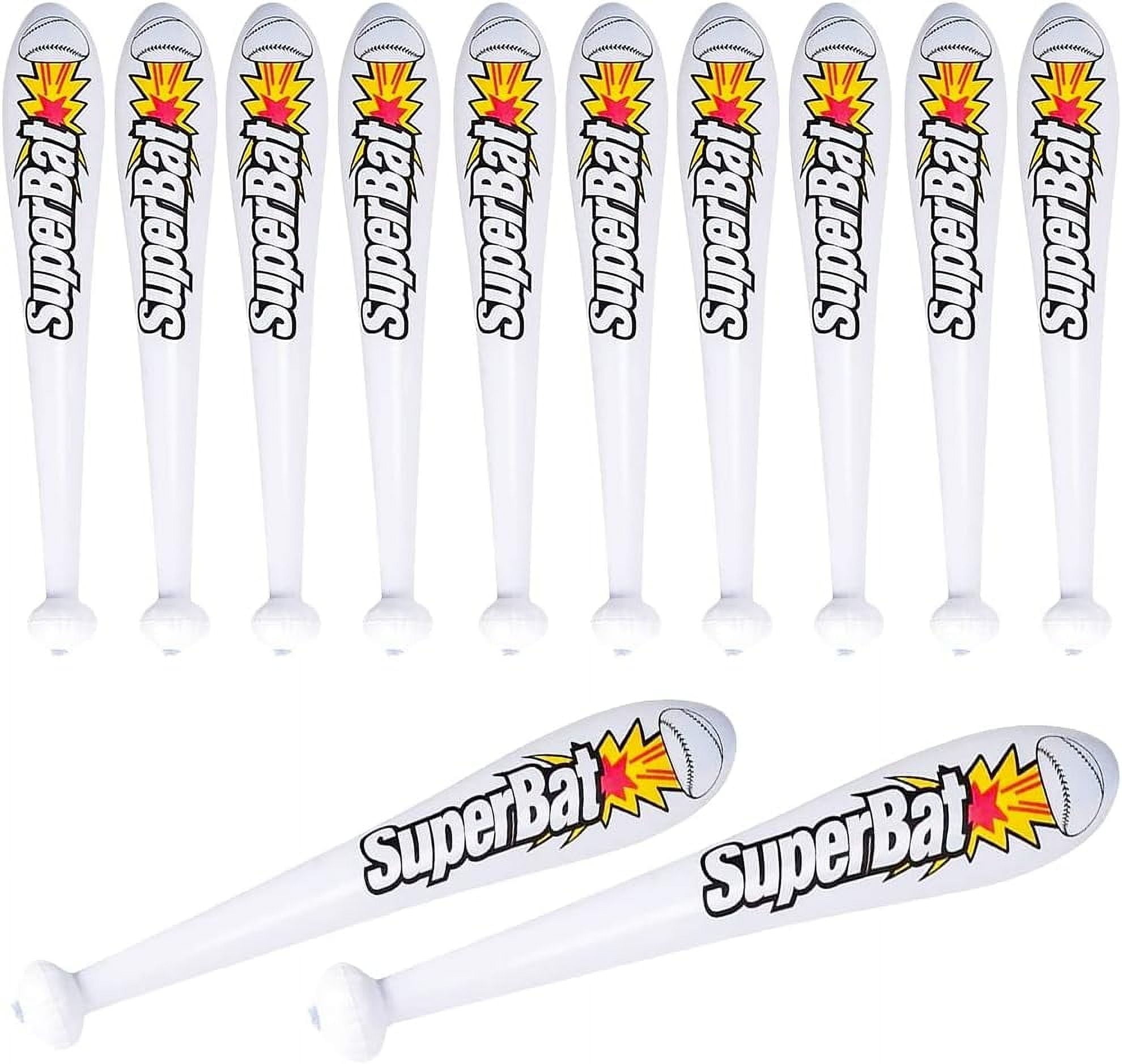 ArtCreativity Inflatable Baseball Bat Set of 12, 22 in. - Themed Sports ...