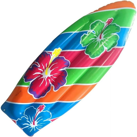 ArtCreativity Inflatable Luau Surfboard – 34" Mini Surfboard Pool Toy ...