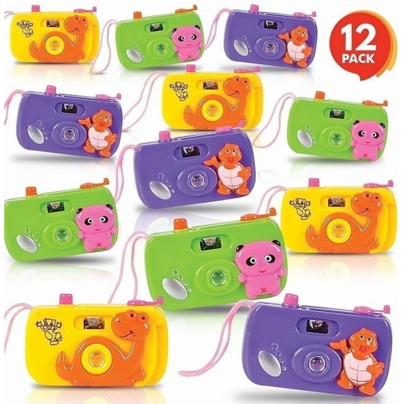 ArtCreativity Toy Camera Set, 12 PCs for Kids, Animal-Themed Pretend ...