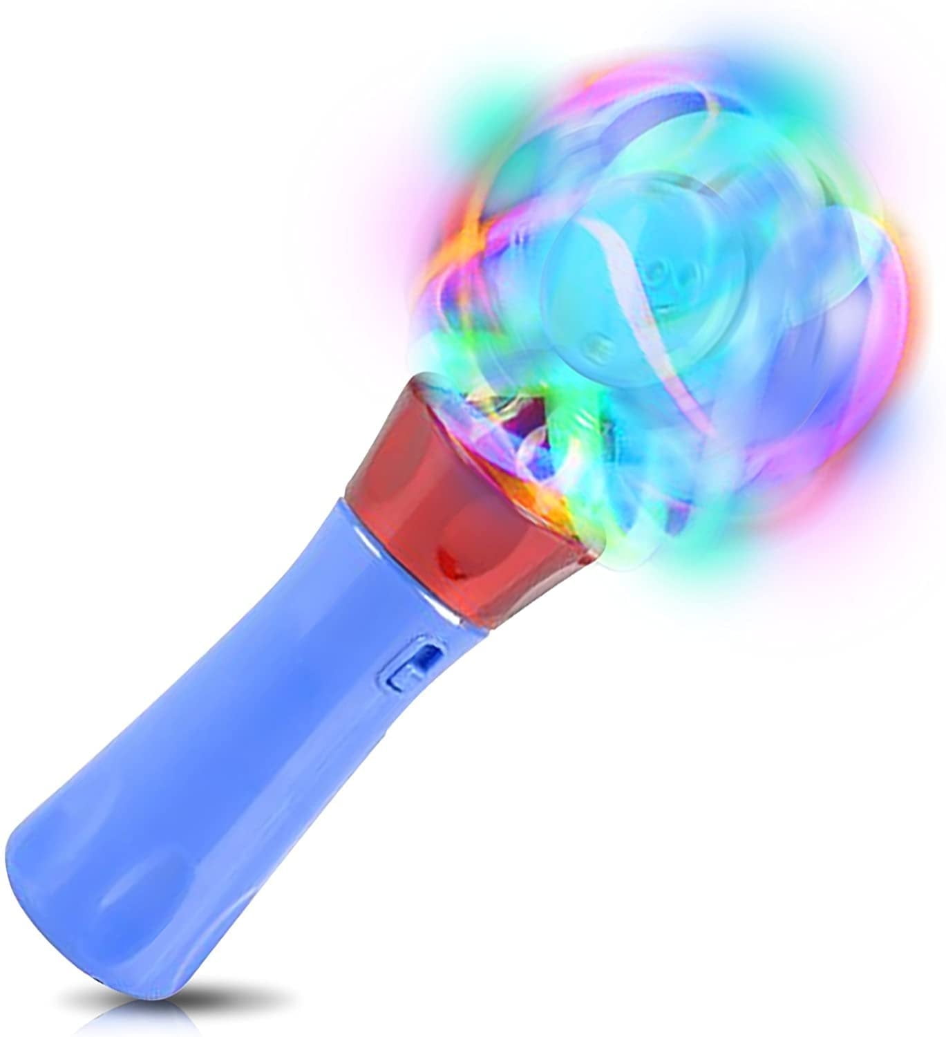 ArtCreativity Light Up Spinning Wand for Kids – LED Toy with Flashing ...