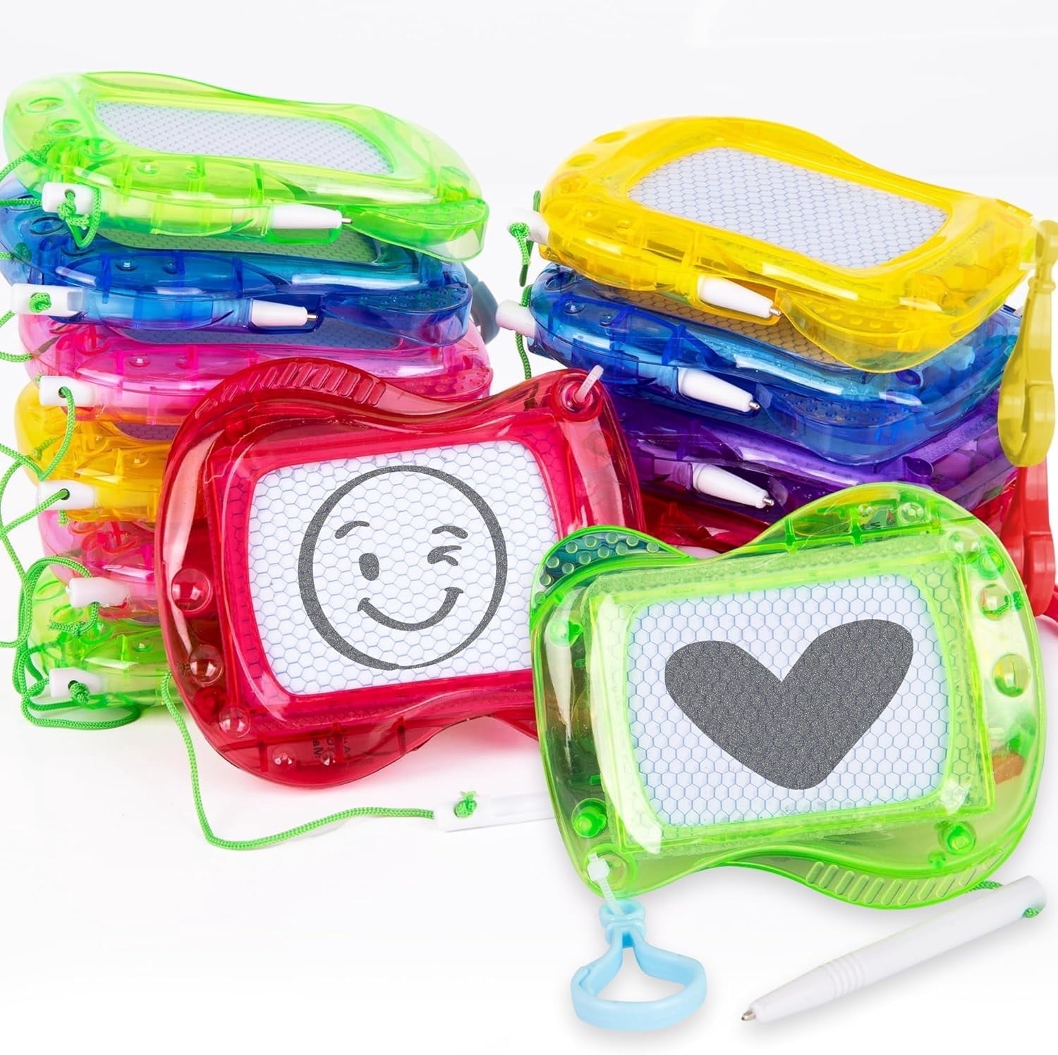ArtCreativity Mini Magnetic Drawing Boards for Kids – Set of 12 Doodle ...