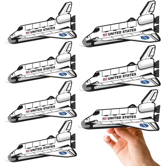 Foam Throwing Glider Airplane LED Aircraft Toy Hand Airplane Model ...