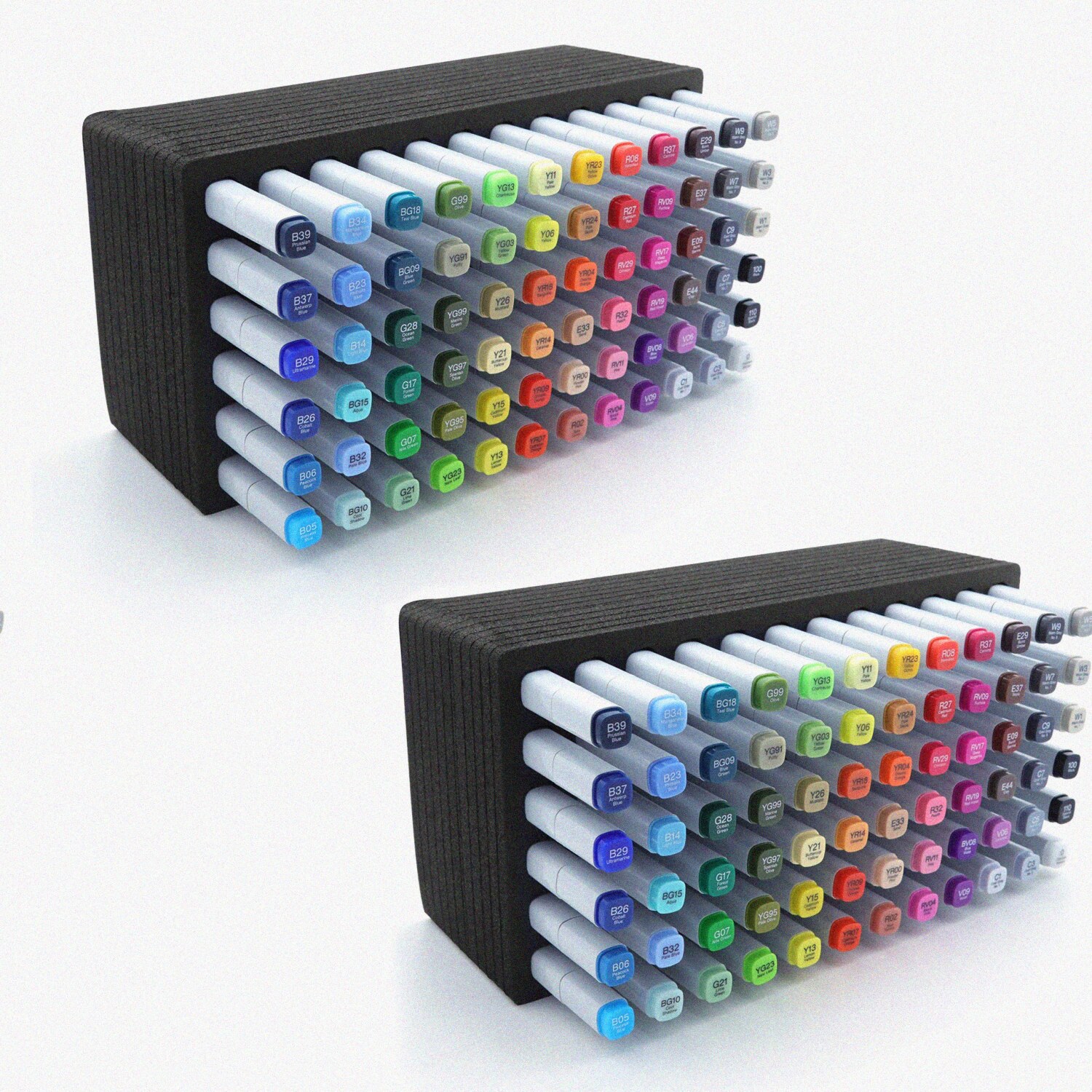 ArtEase 72: Non-Scratch, Washable Marker & Pen Storage Trays - Perfect ...