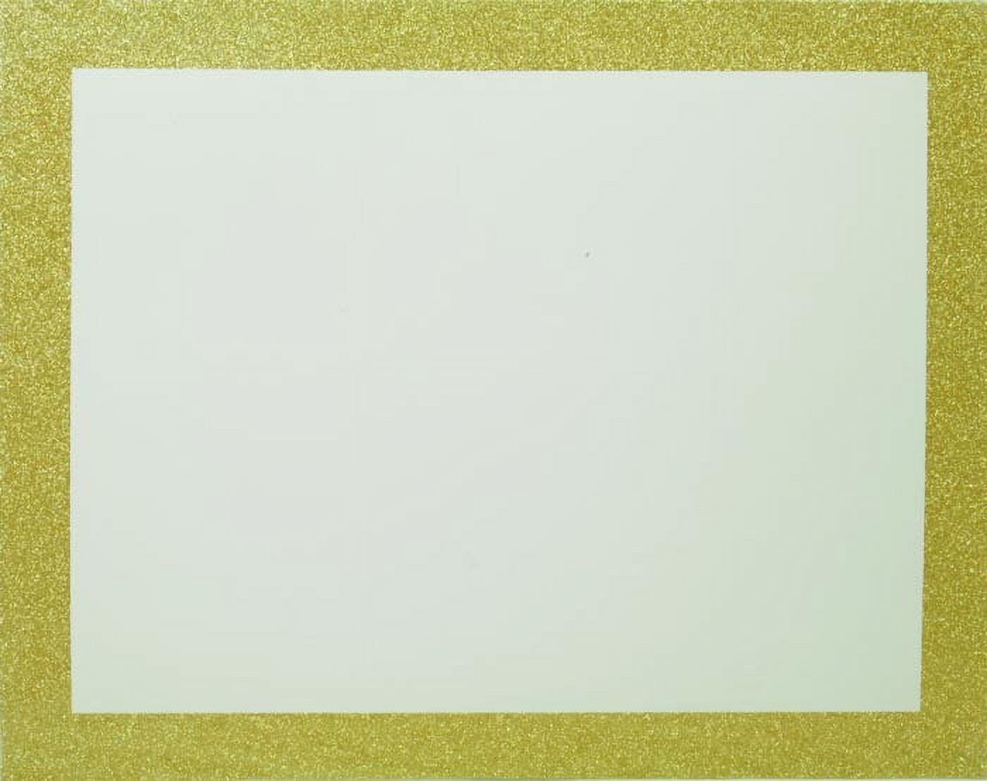 ArtSkills 22" x 28" Glitter Framed White Poster Board for Crafts and ...