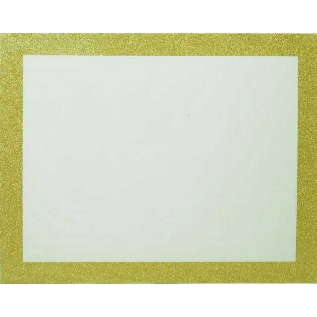 ArtSkills 22" x 28" Glitter Framed White Poster Board for Crafts and ...