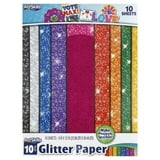ArtSkills 9x12 in. Shiny Decorative Glittery Craft Paper, Assorted ...