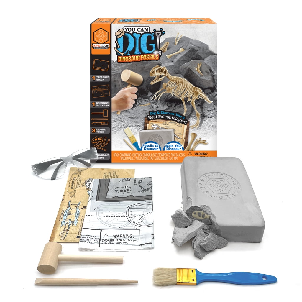 ArtSkills Epic Lab Dinosaur Fossil Digging Kit for Kids - Walmart.com
