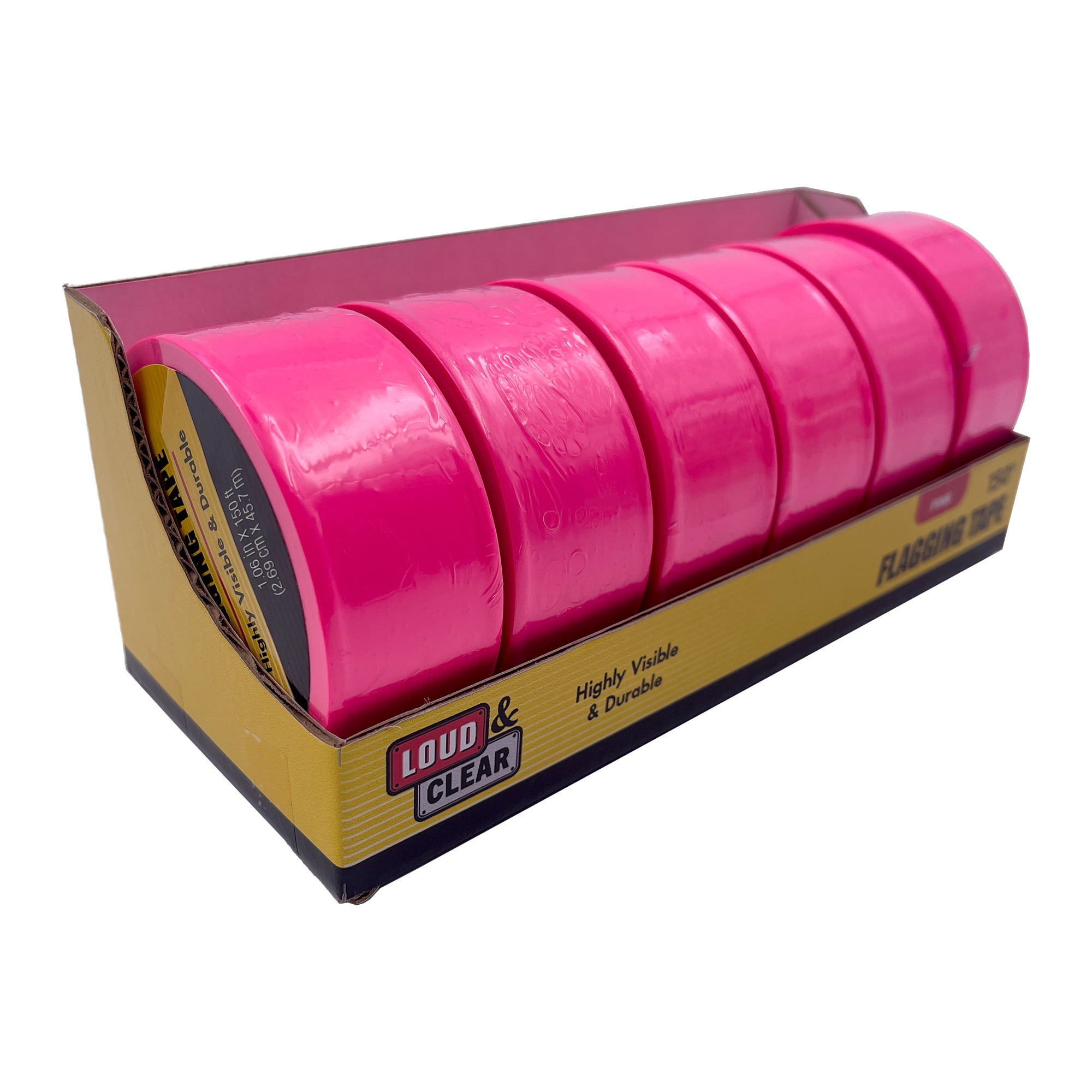ArtSkills Flagging Tape - 6 Pack Surveyors Tape 1.06" x 150' Each ...