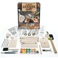 ArtSkills Leather Working Kit, Leather Tooling Kit with Tools, Leather ...