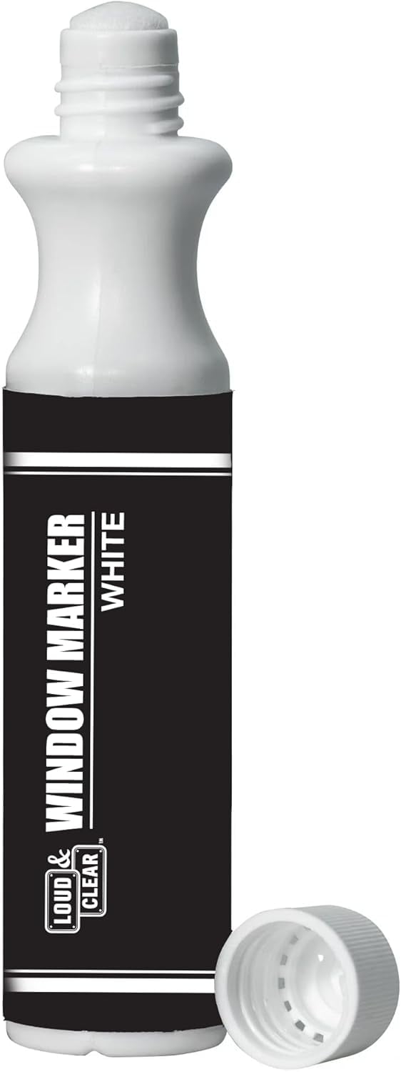 ArtSkills Liquid Chalk Markers, Washable Car Window Markers, White ...