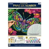 ArtSkills Majestic Butterfly Paint by Number Art Kit for Adults, 20" x ...