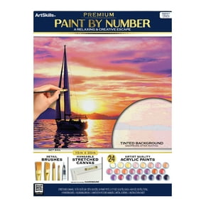 Adults Paint Number Kits