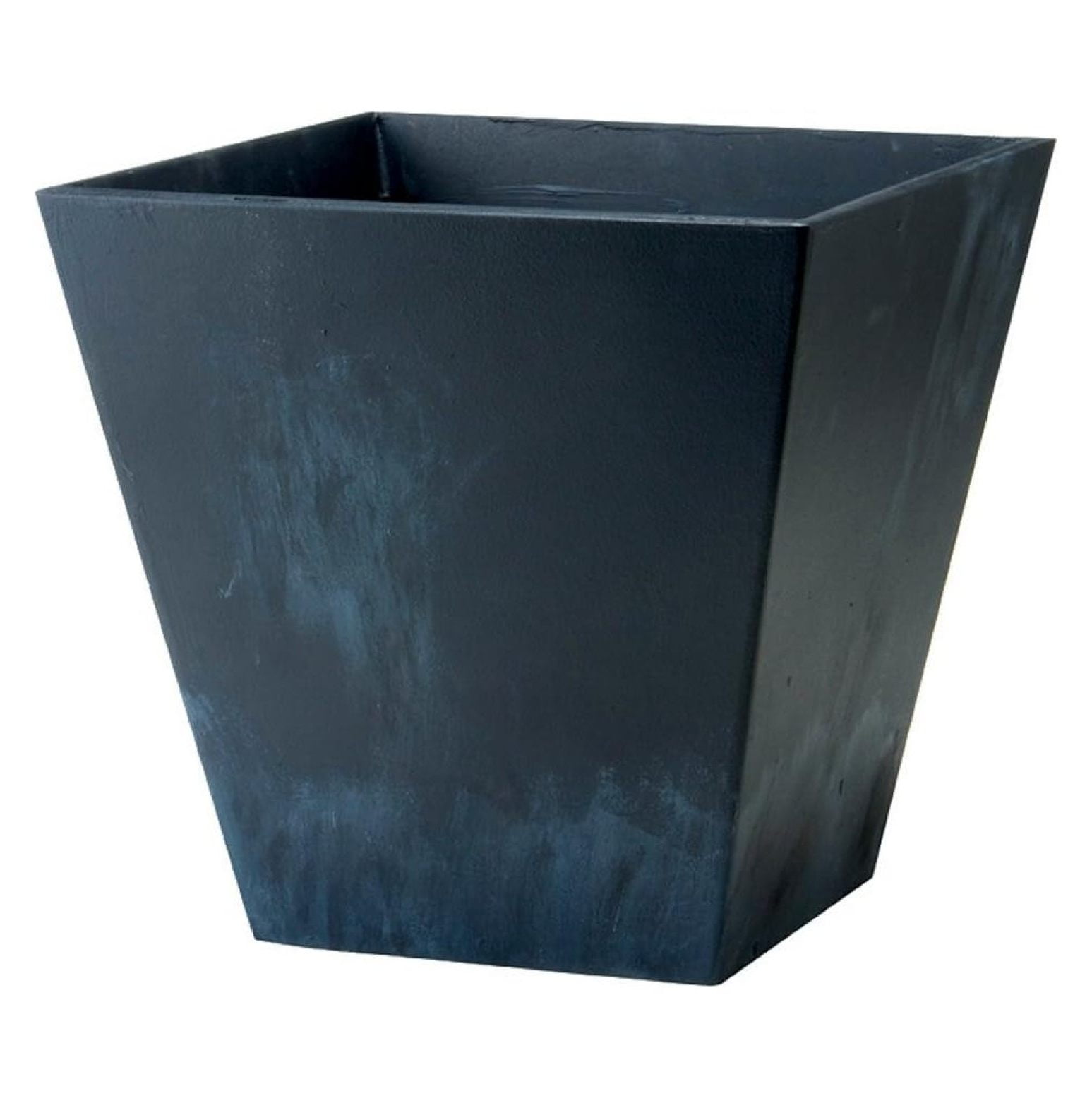 ArtStone 35148, Black, Ella Square Planter, 14-Inch - Walmart.com