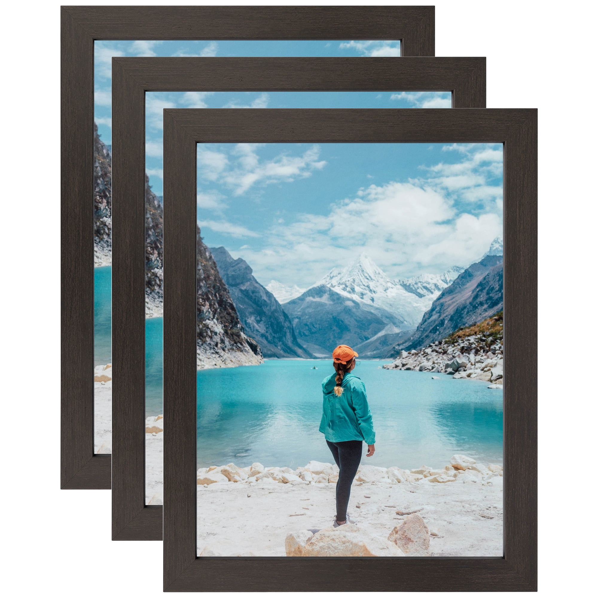 ArtToFrames 10" x 10" Coffee Picture Frame, 10x10 inch Brown MDF Poster ...
