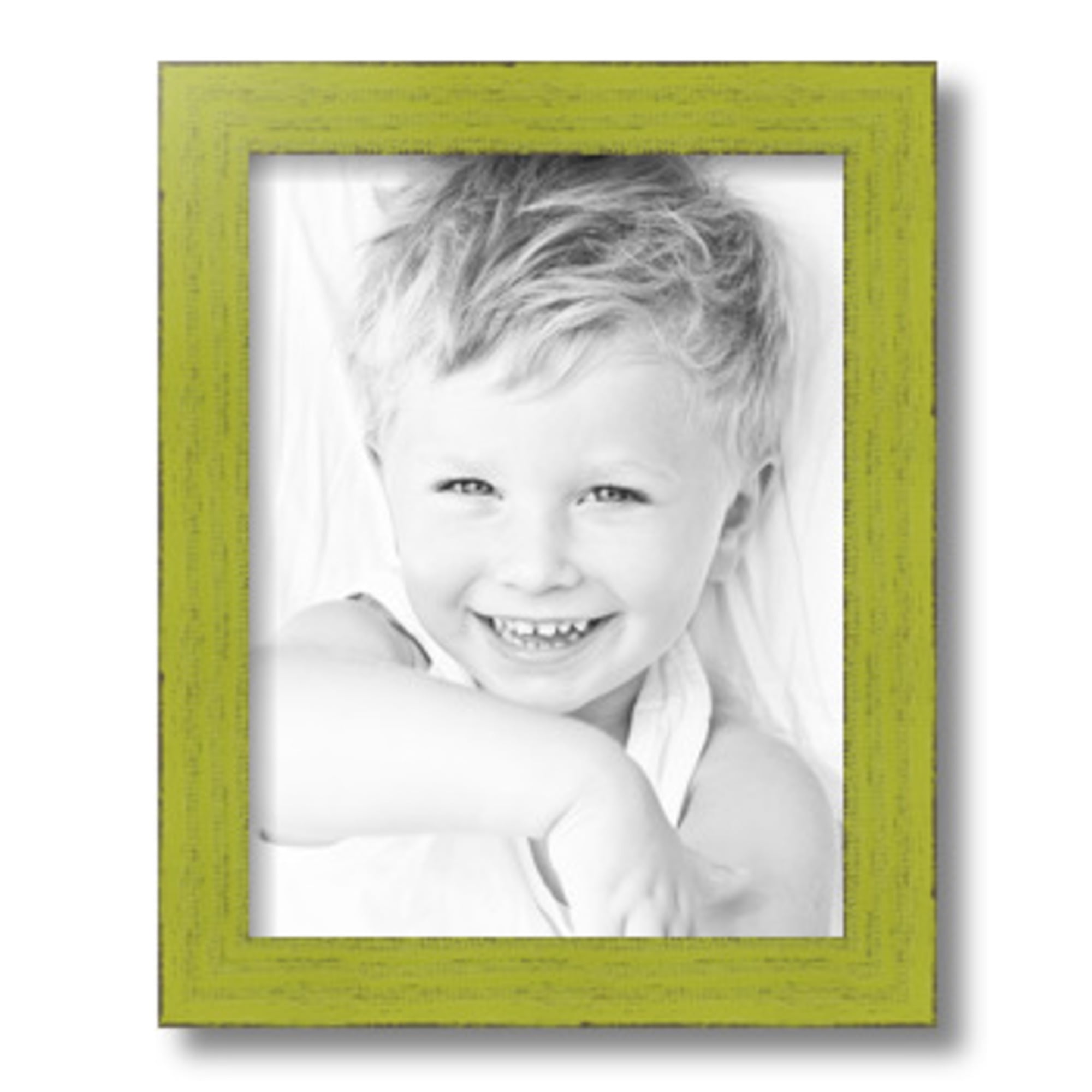ArtToFrames 10" x 13" Modern Green Picture Frame, 10x13 inch Green Wood ...