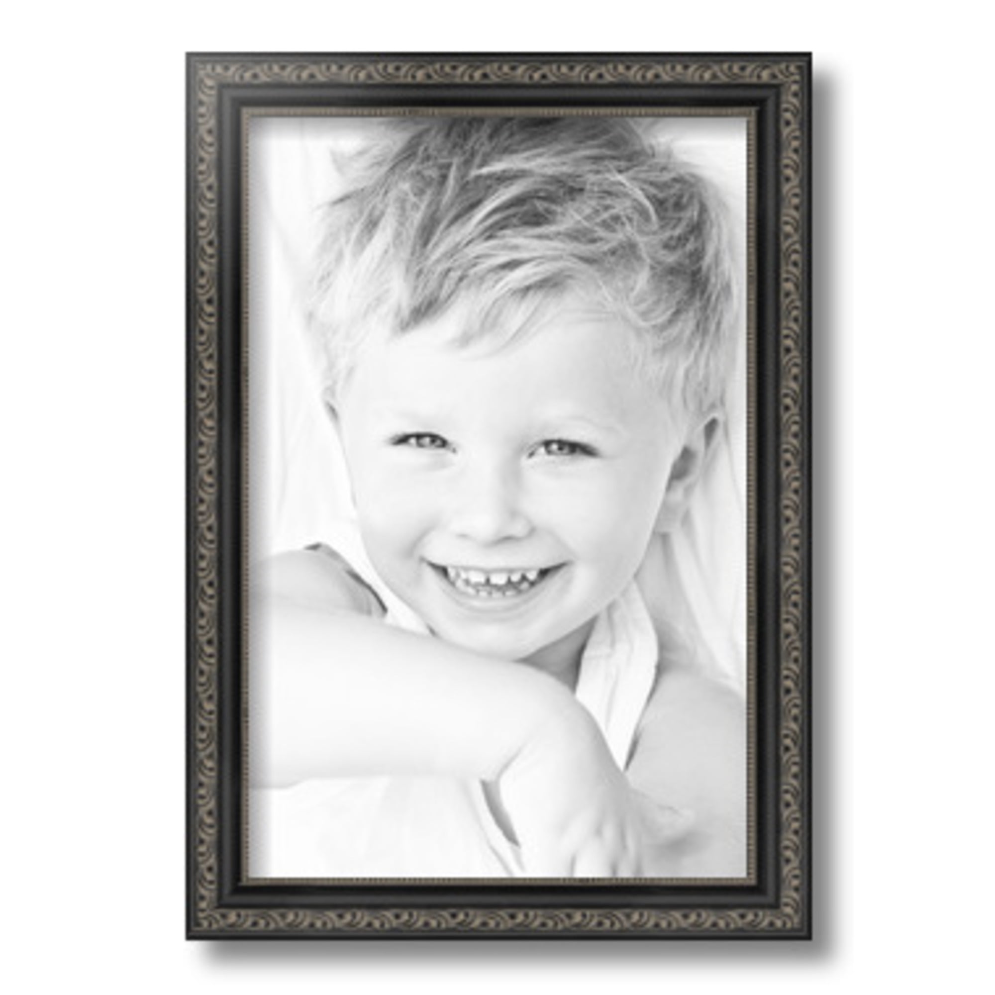 ArtToFrames 10" x 15" Antique Black Picture Frame, 10x15 inch Black ...