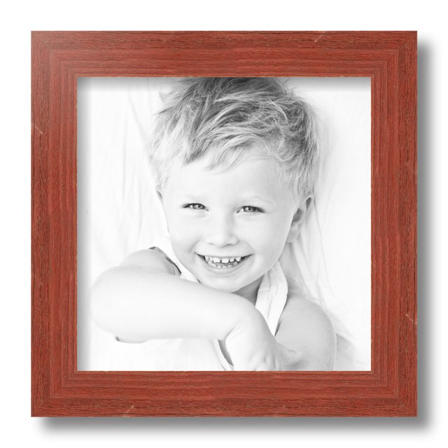 ArtToFrames 10x10 Inch Real Reclaimed Red Barnwood Picture Frame, This ...