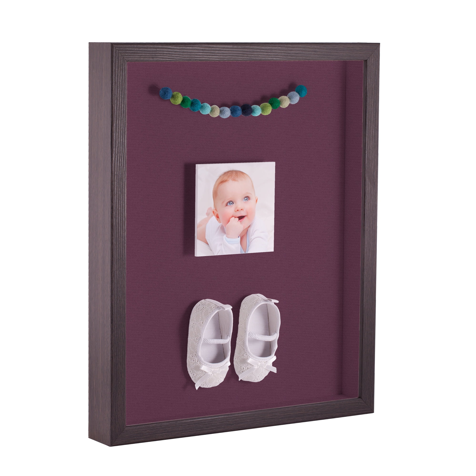 ArtToFrames 10x10 Inch Shadow Box Picture Frame, with a Melinga Oak ...