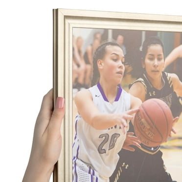 ArtToFrames 11x14 Inch Gold Picture Frame, This Gold Wood Poster Frame ...