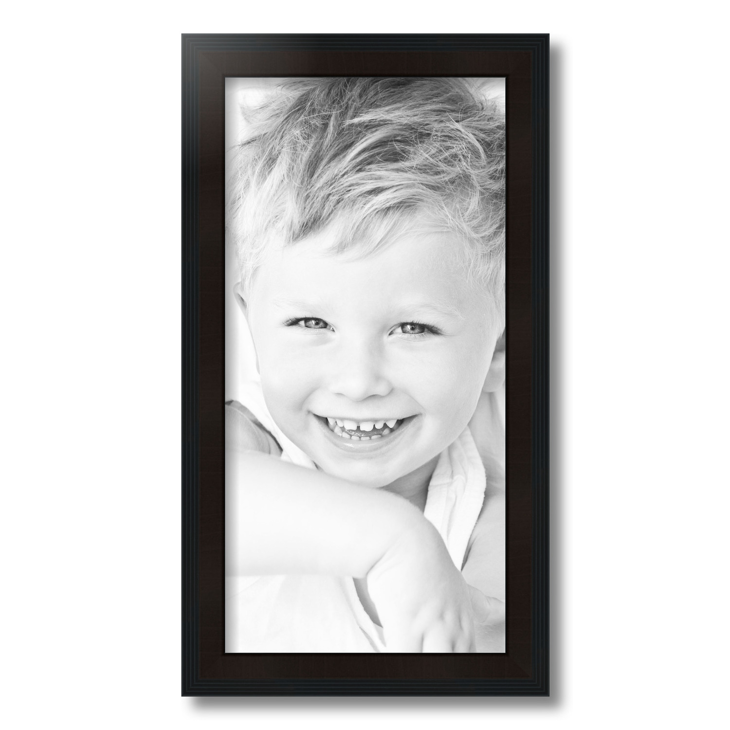 ArtToFrames 10x20 Inch Windsor Walnut Picture Frame, This Brown MDF ...