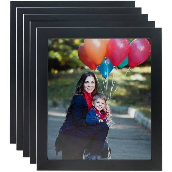 ArtToFrames 12" x 13" Black Picture Frame, 12x13 inch Black MDF Poster ...