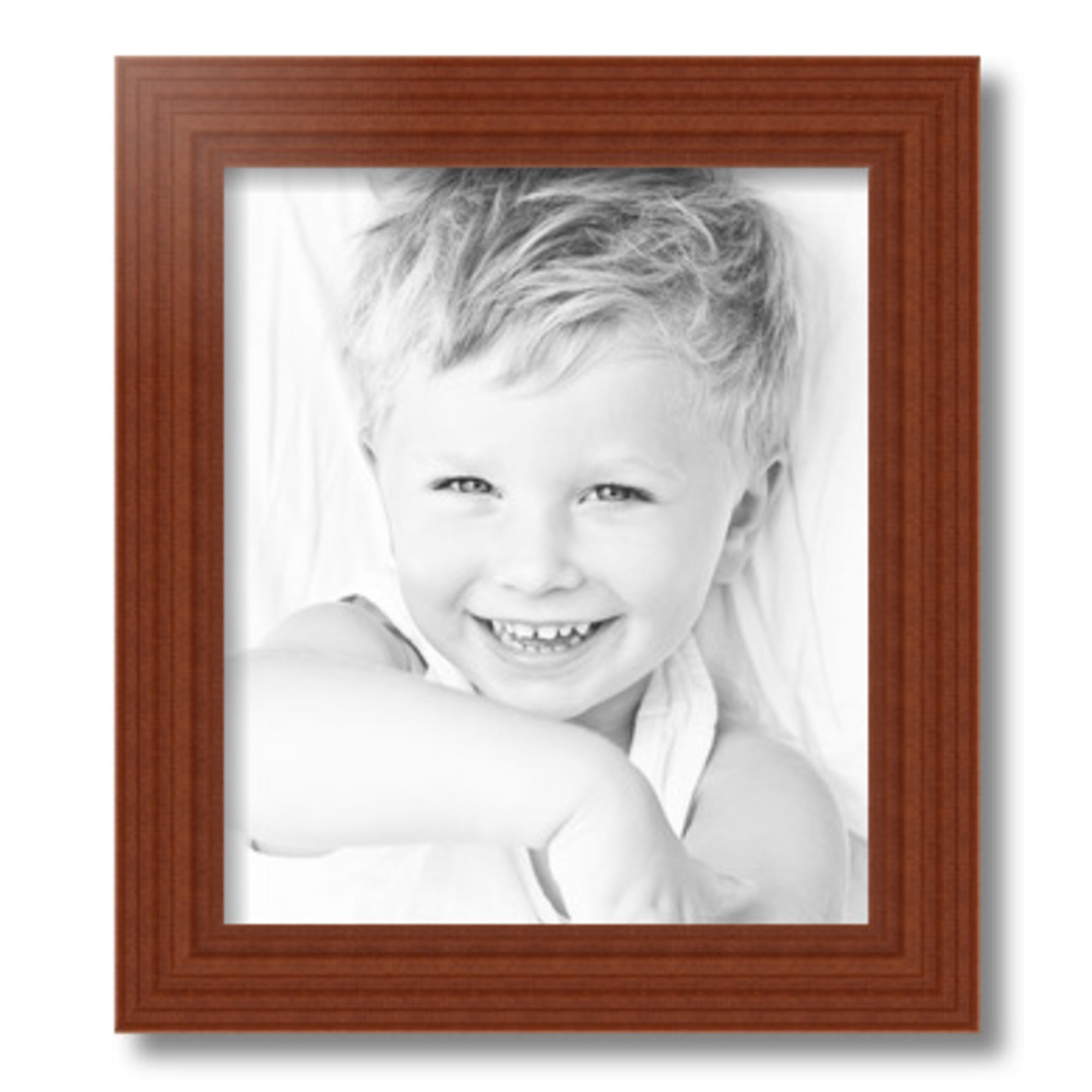 ArtToFrames 12" x 14" Honey Picture Frame, 12x14 inch Brown Wood Poster ...