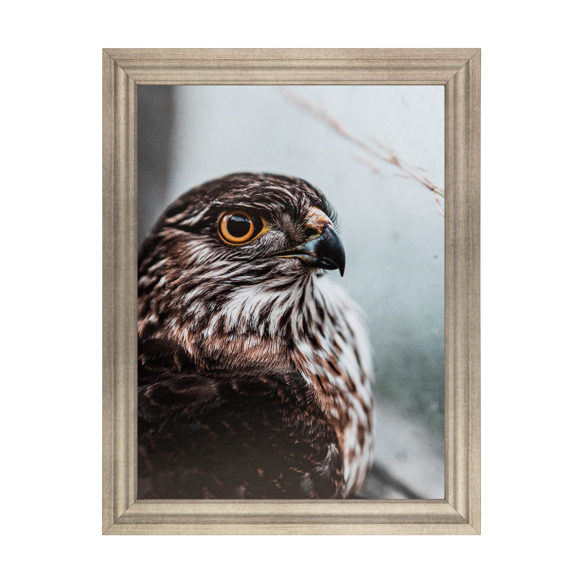 ArtToFrames 12" x 16" Muted Warm Silver Picture Frame, 12x16 inch ...