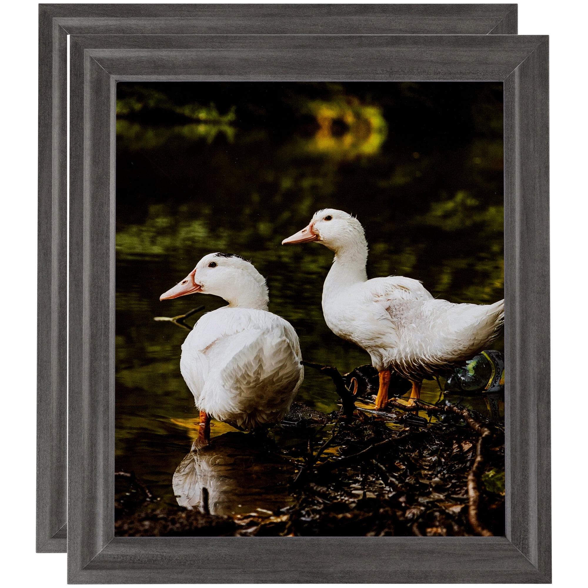 ArtToFrames 12" x 16" Slate Gray Picture Frame, 12x16 inch Gray MDF ...