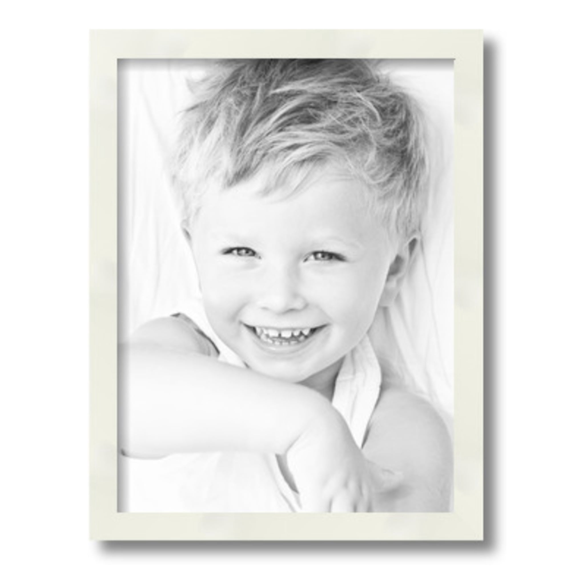 ArtToFrames 12" x 16" White Picture Frame, 12x16 inch White Wood Poster ...