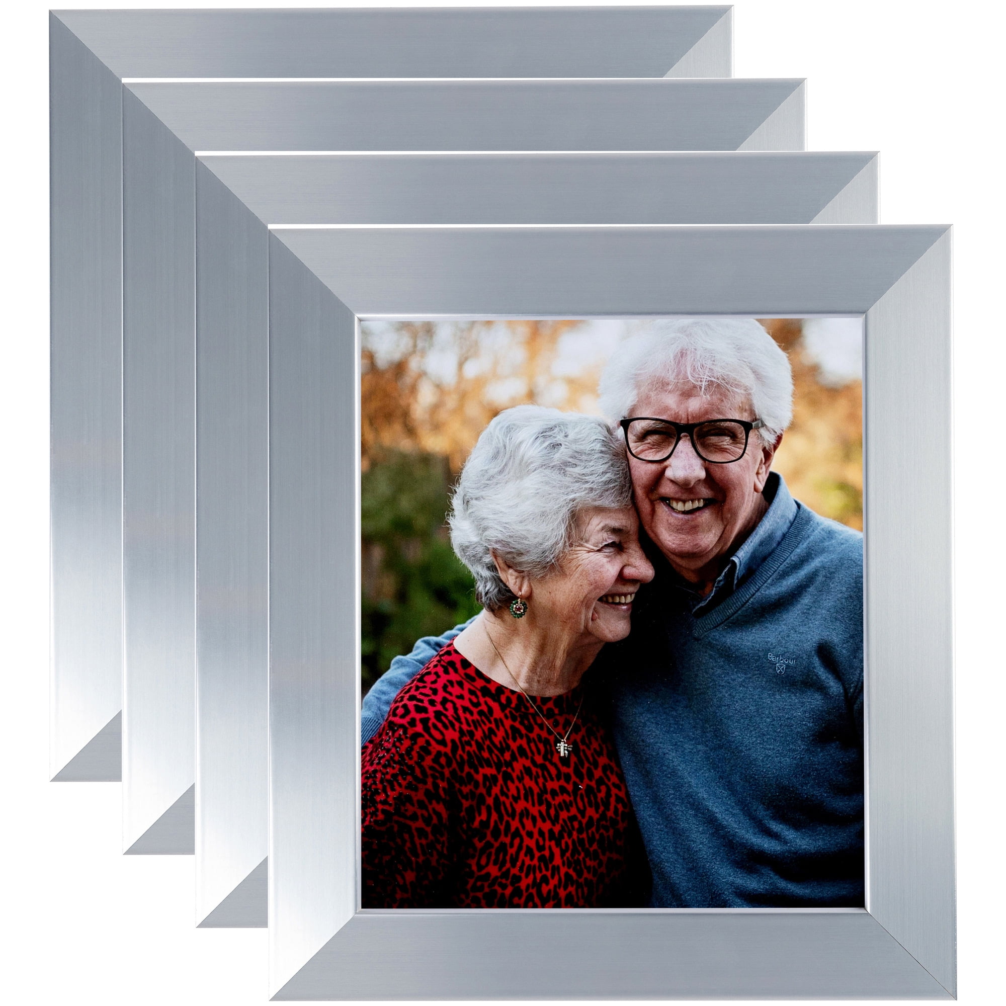 ArtToFrames 12" x 18" Light Silver Picture Frame, 12x18 inch Silver ...