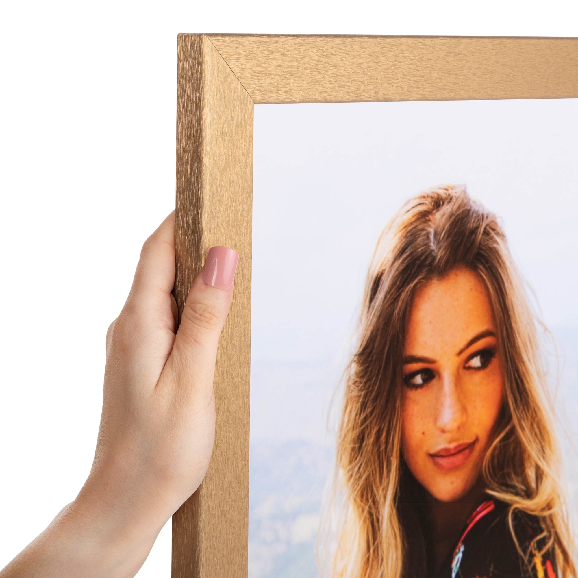 ArtToFrames 12x14 Inch Gold Alloy Picture Frame, This Gold MDF Poster ...