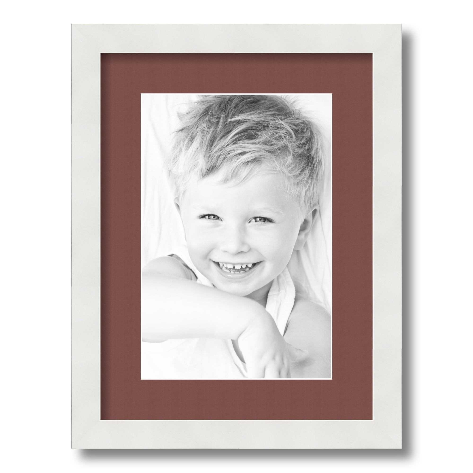 ArtToFrames 12x16" Matted Picture Frame with 8x12" Single Mat Photo ...